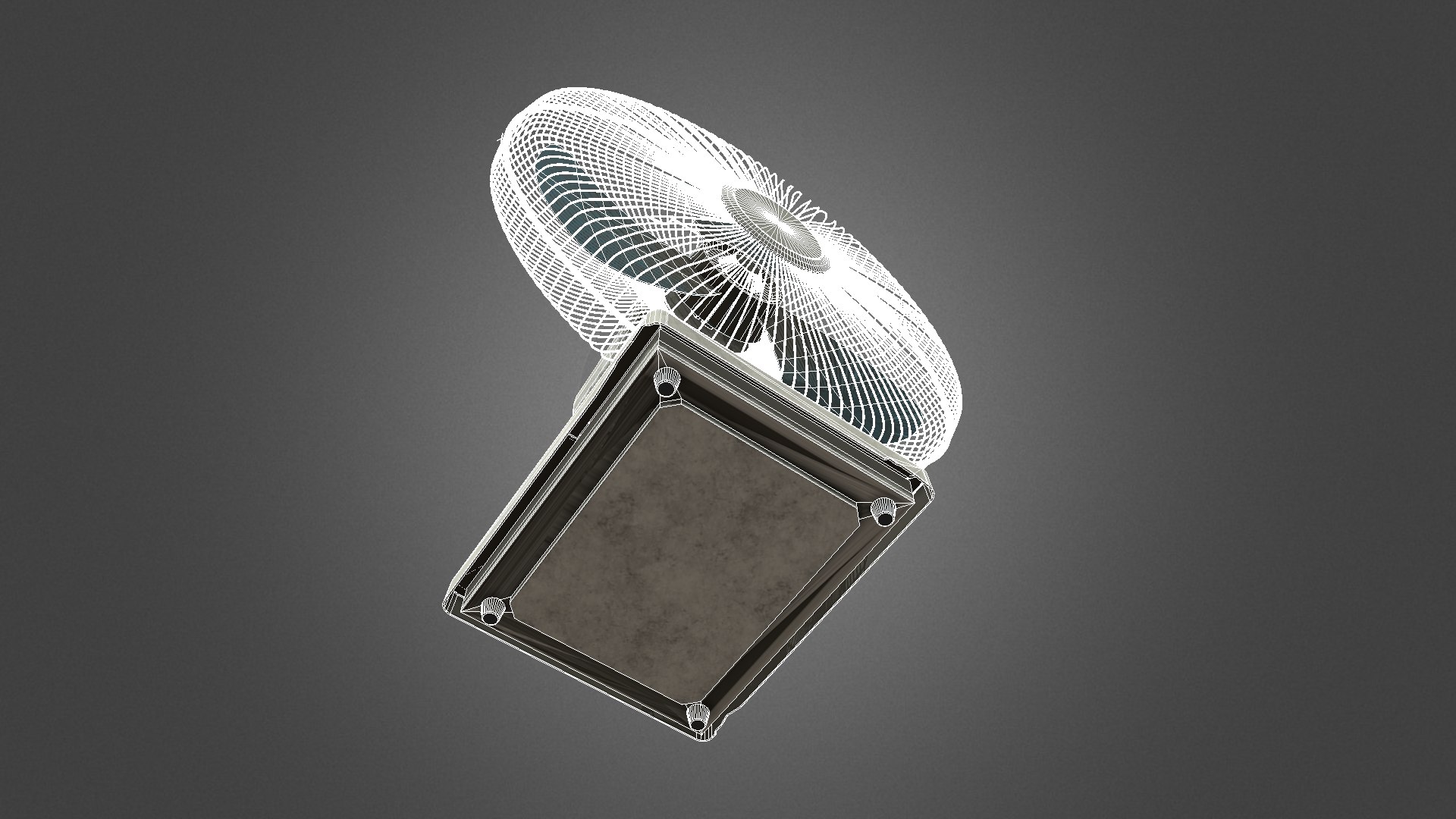 3D Old Table Fan Model - TurboSquid 2019117