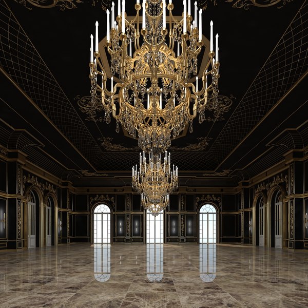 Banquet Hall 3D Models for Download | TurboSquid