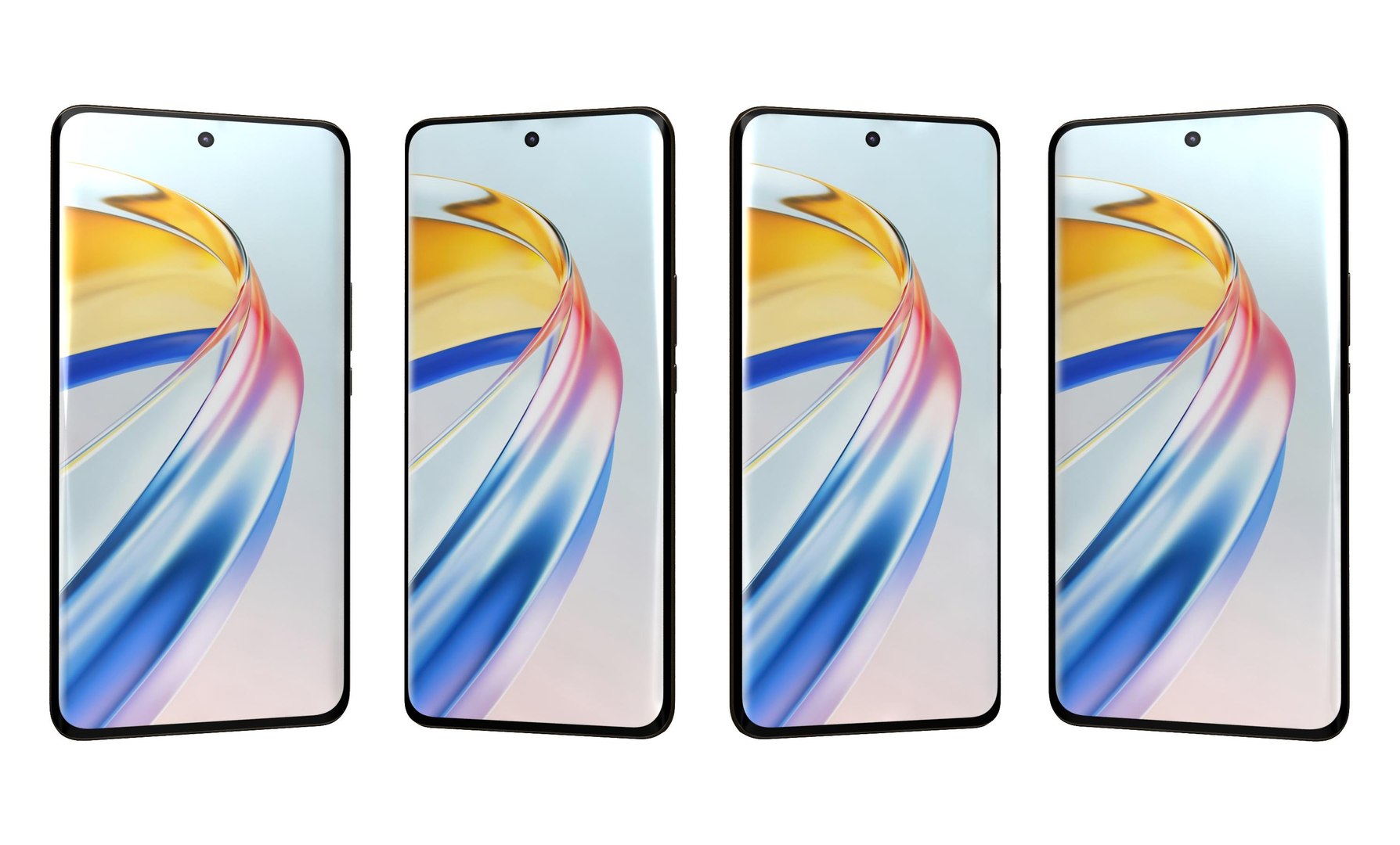 3D Model Honor X9b Sunrise Orange - TurboSquid 2147223