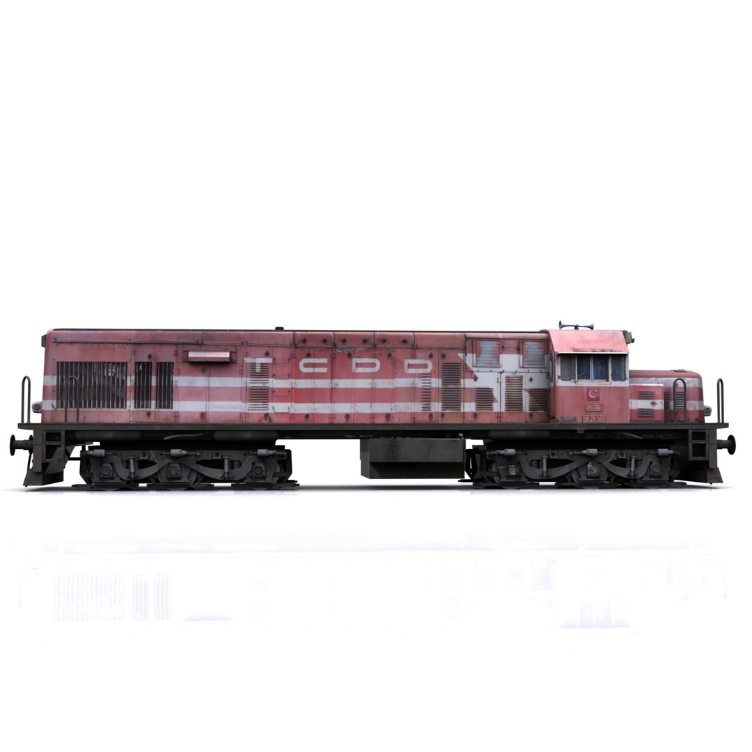 3d Tcdd Diesel Locomotive