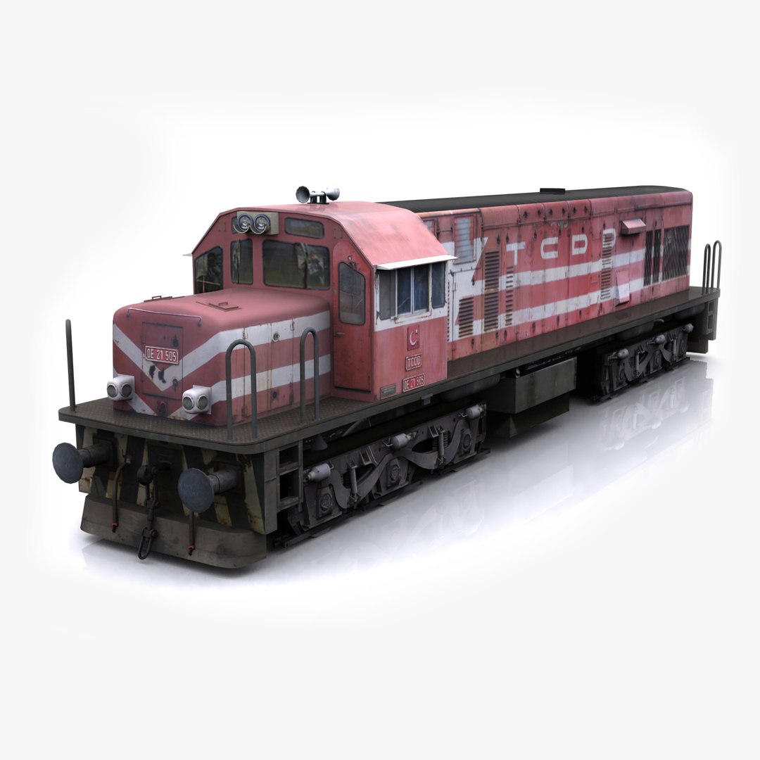 3d Tcdd Diesel Locomotive