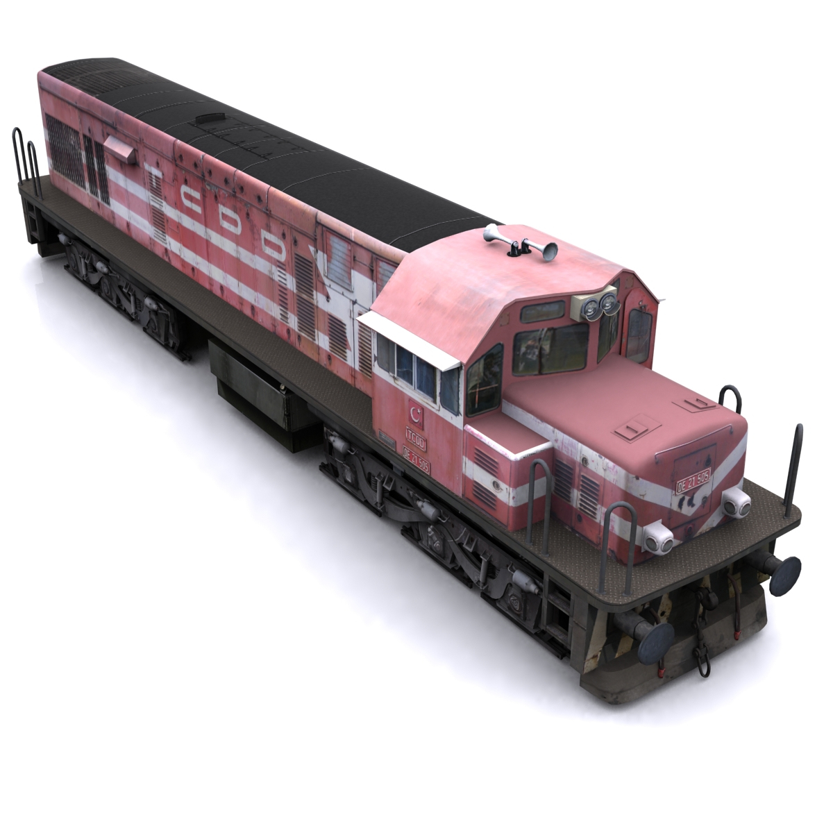 3d tcdd diesel locomotive