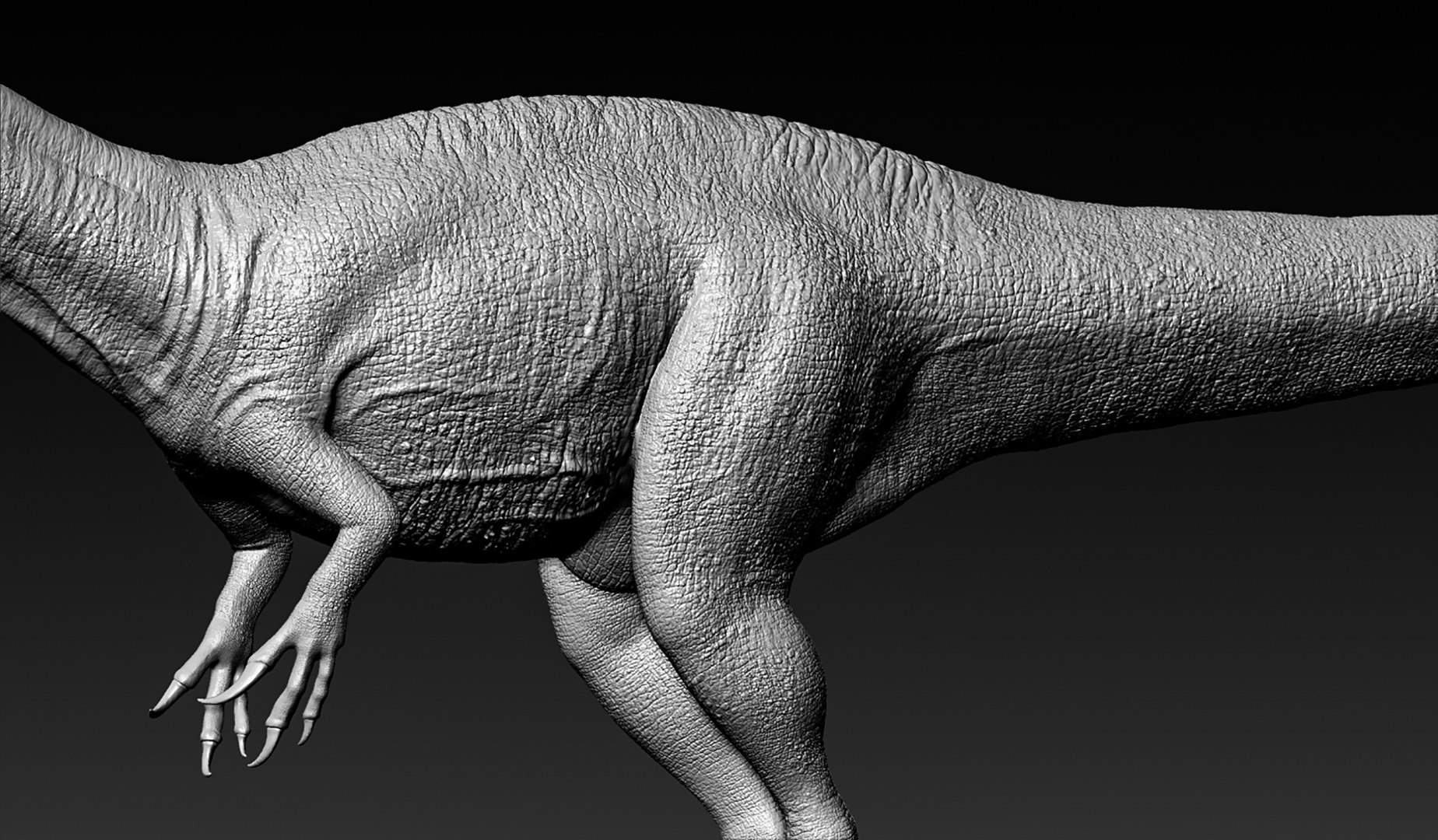 3D Dinosaur - Suchomimus Tenerensis Low-poly 3D Model Model ...