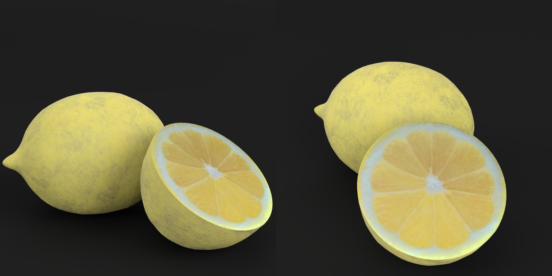 Lemons 3D Model - TurboSquid 1274817