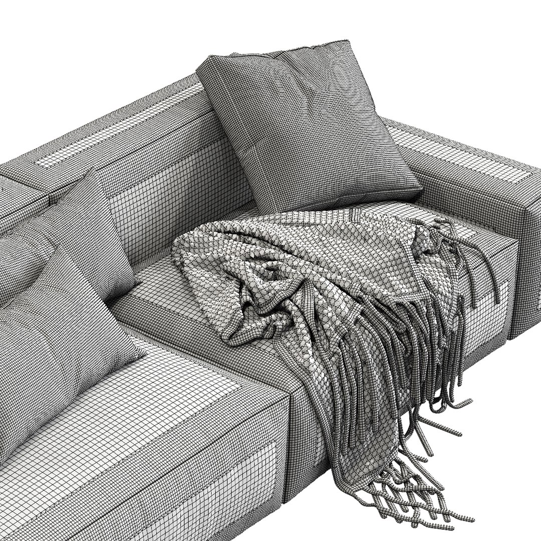 Jesse sofa daniel model - TurboSquid 1625650