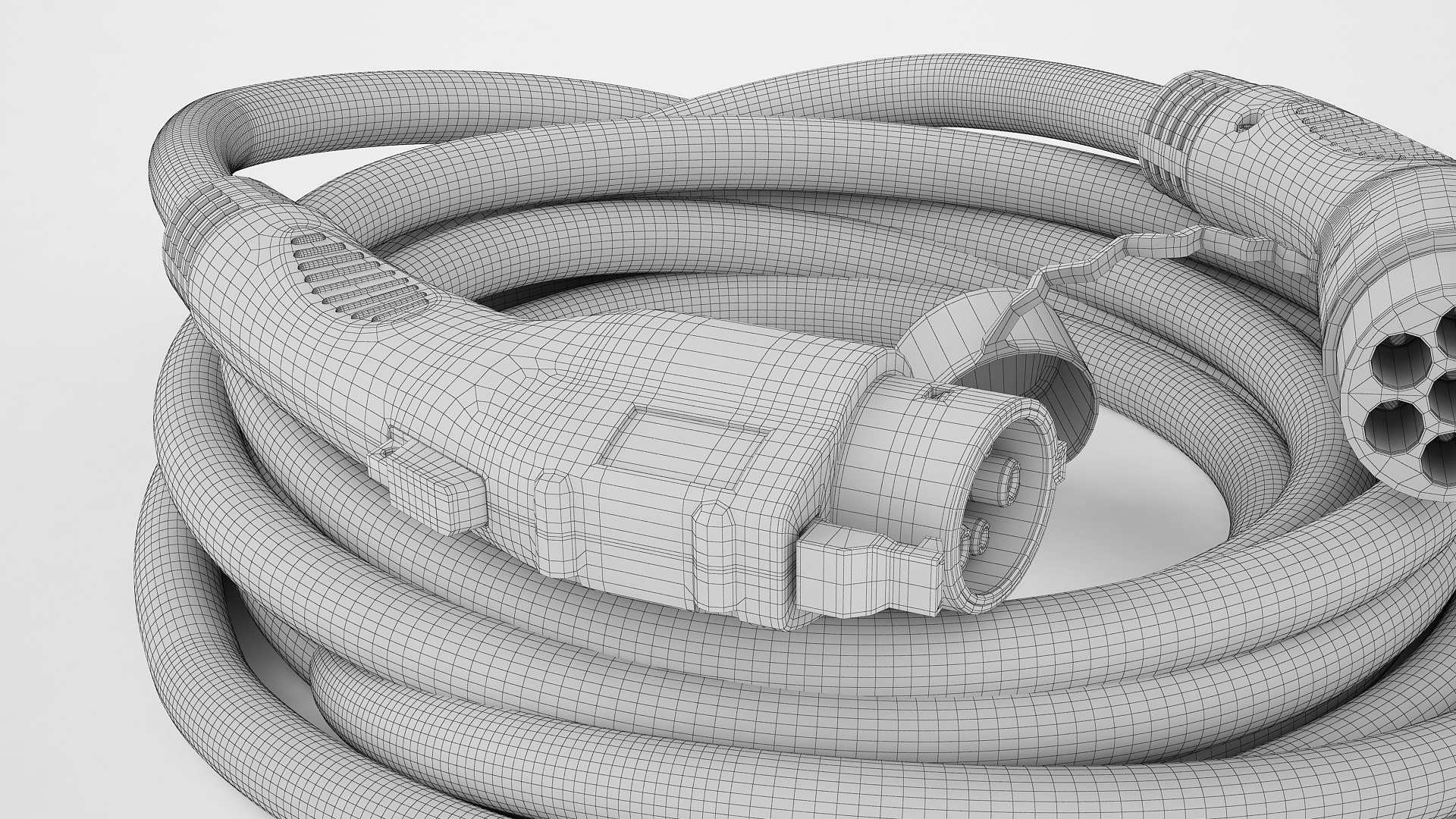 3D Ev Charging Plug Model - TurboSquid 1706361