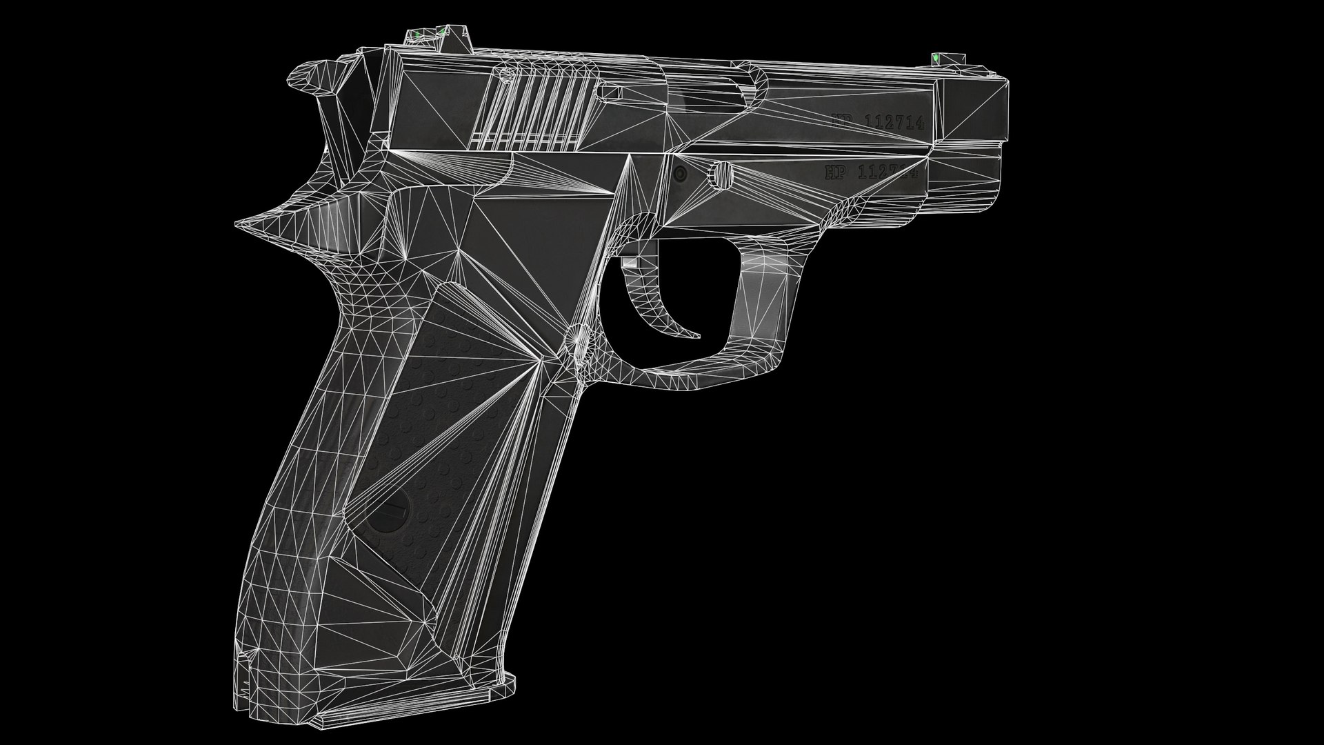 Military Gun Fort-12 - 3D - TurboSquid 1538514