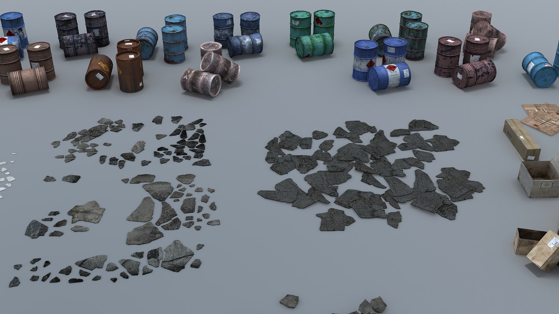 Industrial Waste Model - TurboSquid 1501940