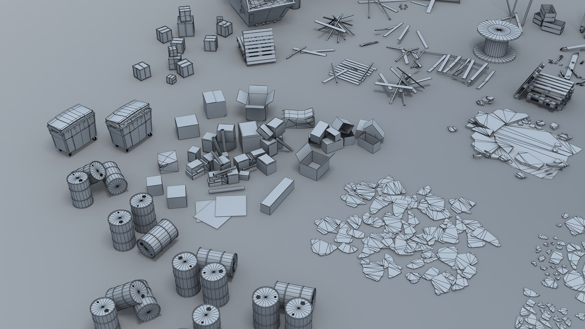Industrial Waste Model - TurboSquid 1501940