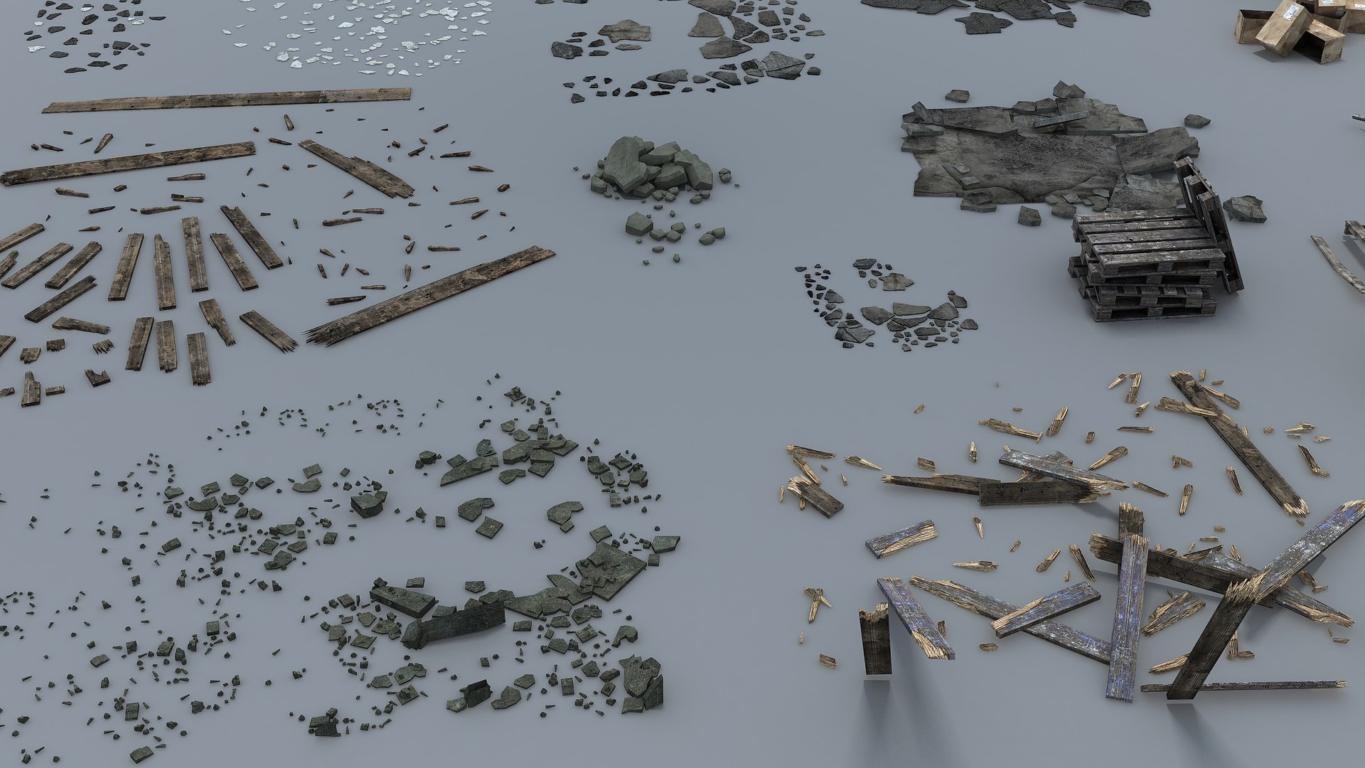 Industrial Waste Model - TurboSquid 1501940