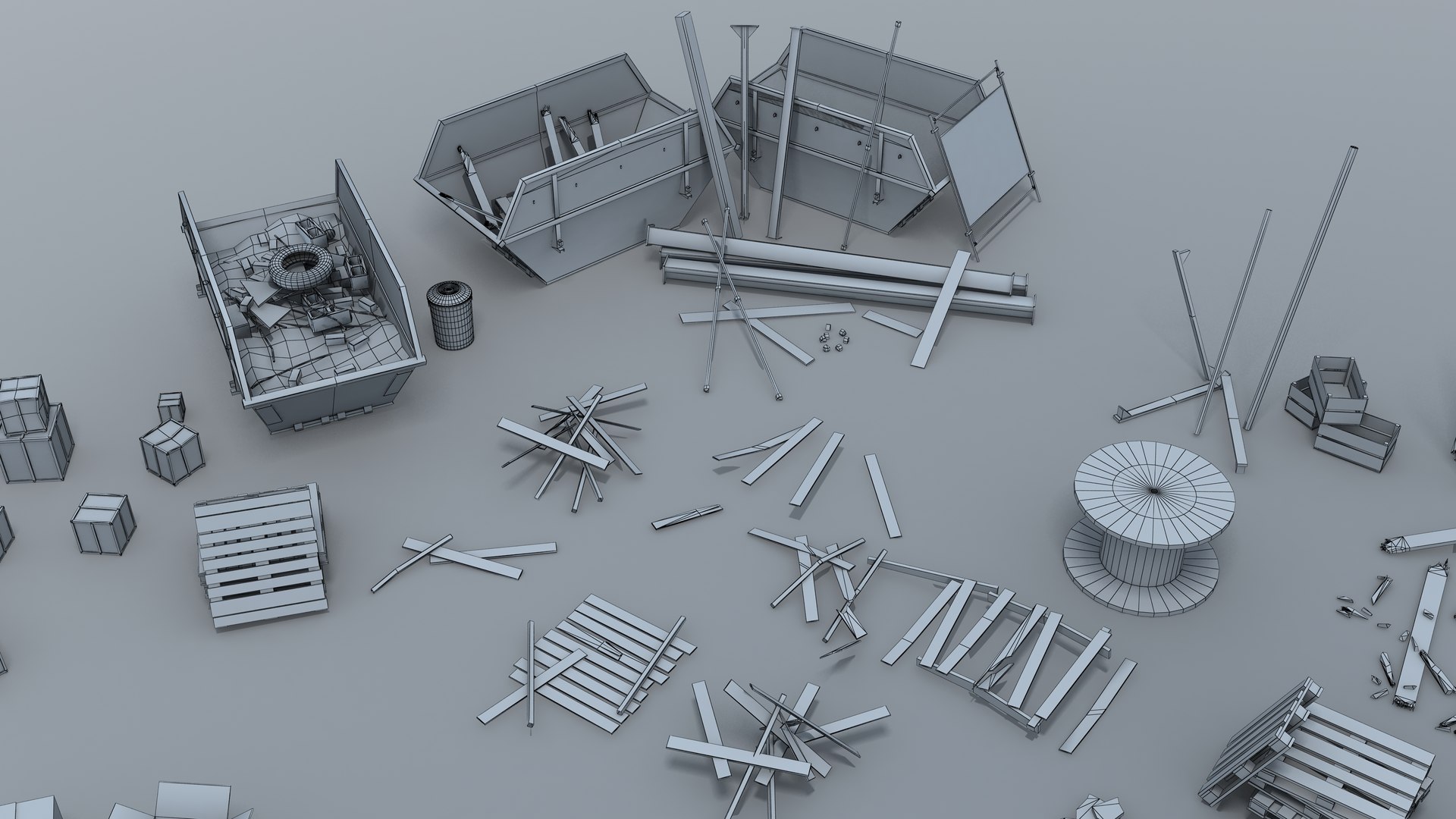 Industrial Waste Model - TurboSquid 1501940