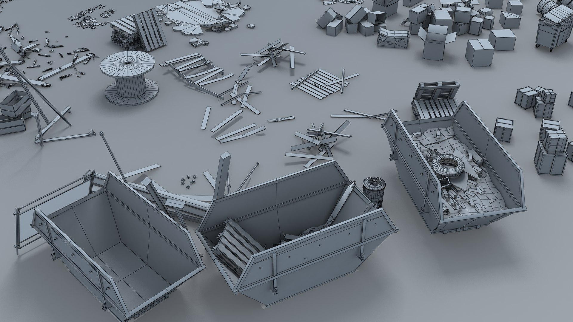 Industrial Waste Model - TurboSquid 1501940