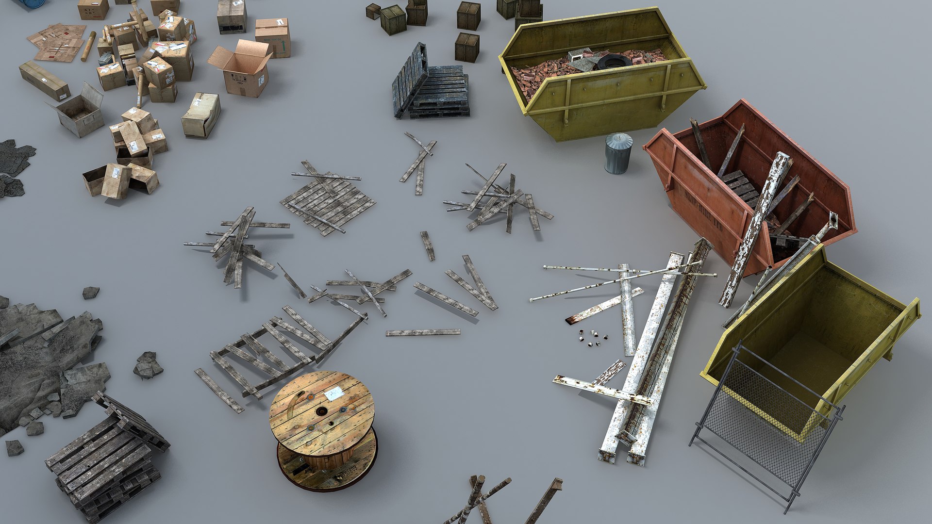 Industrial Waste Model - TurboSquid 1501940