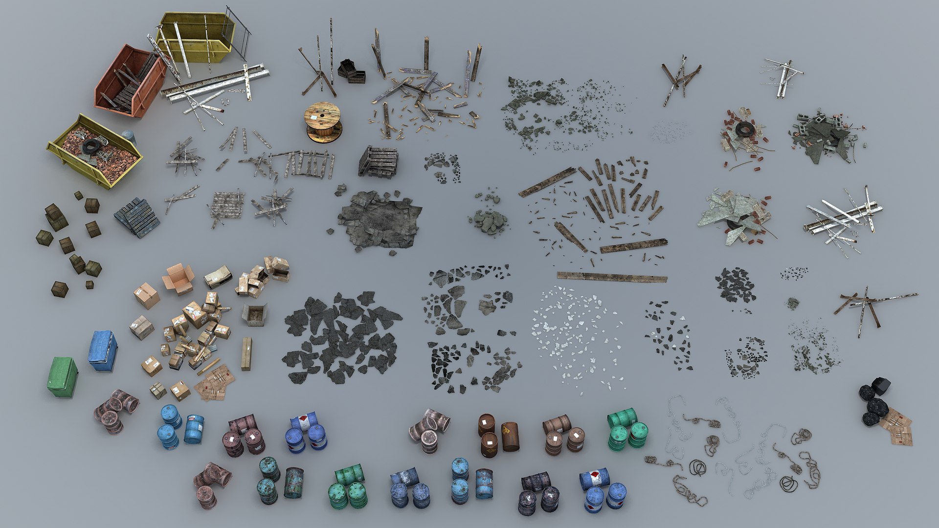 Industrial Waste Model - TurboSquid 1501940