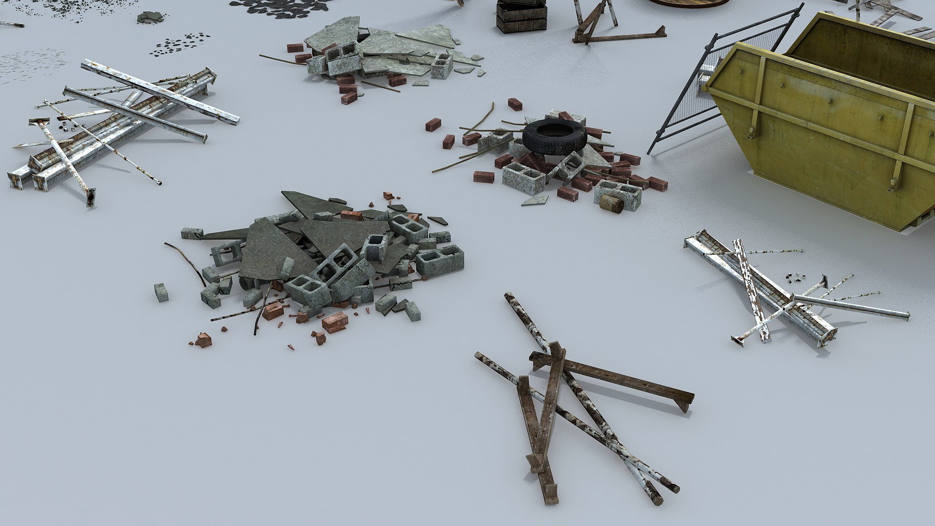 Industrial Waste Model - TurboSquid 1501940