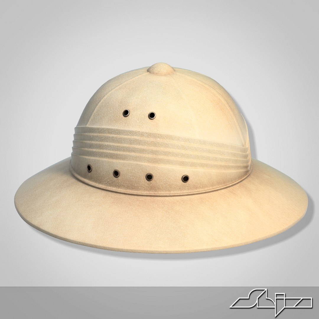 Pith Helmet 3d Model