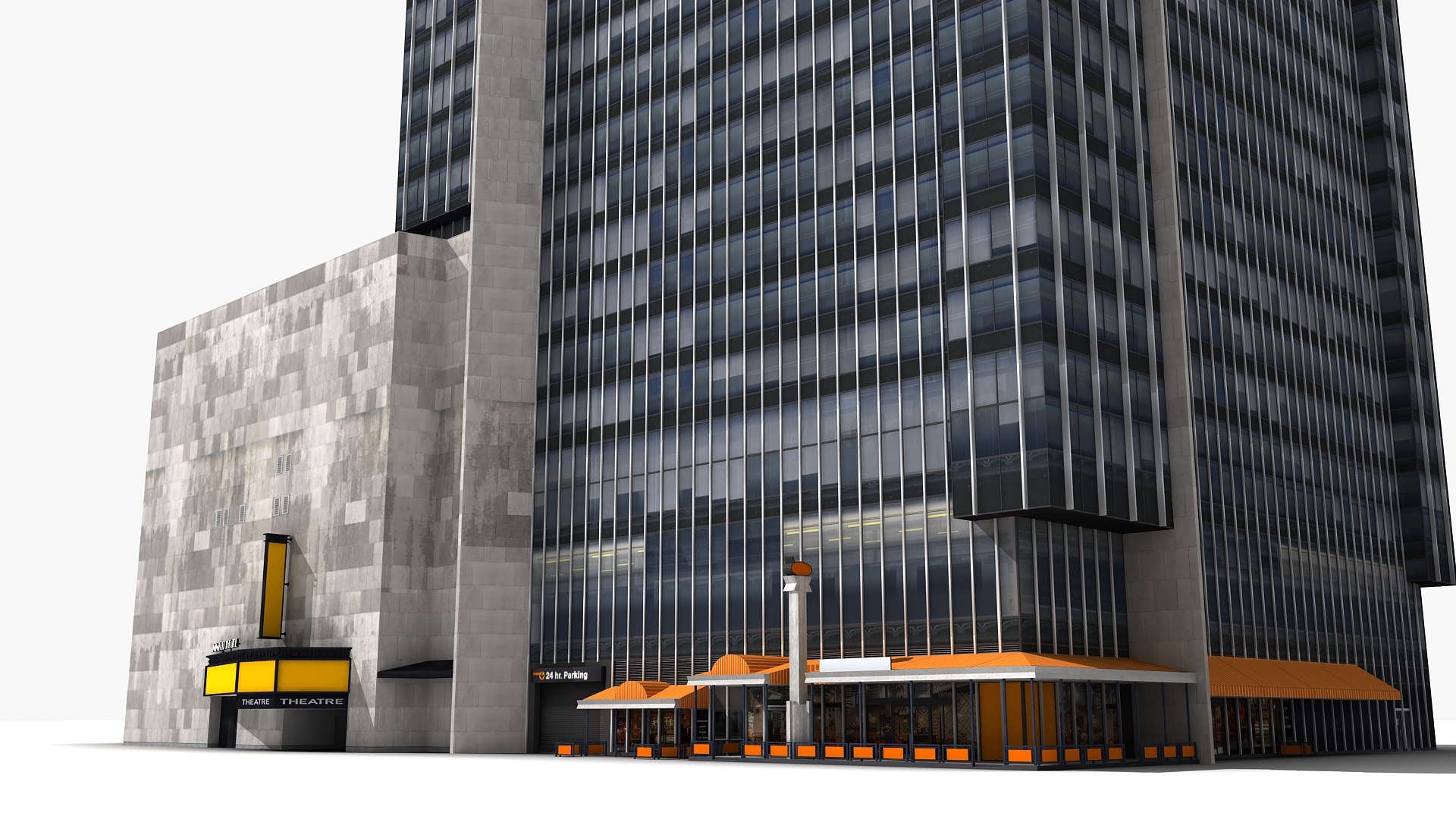 3D 1515 One Astor Building Textured Model - TurboSquid 2171223