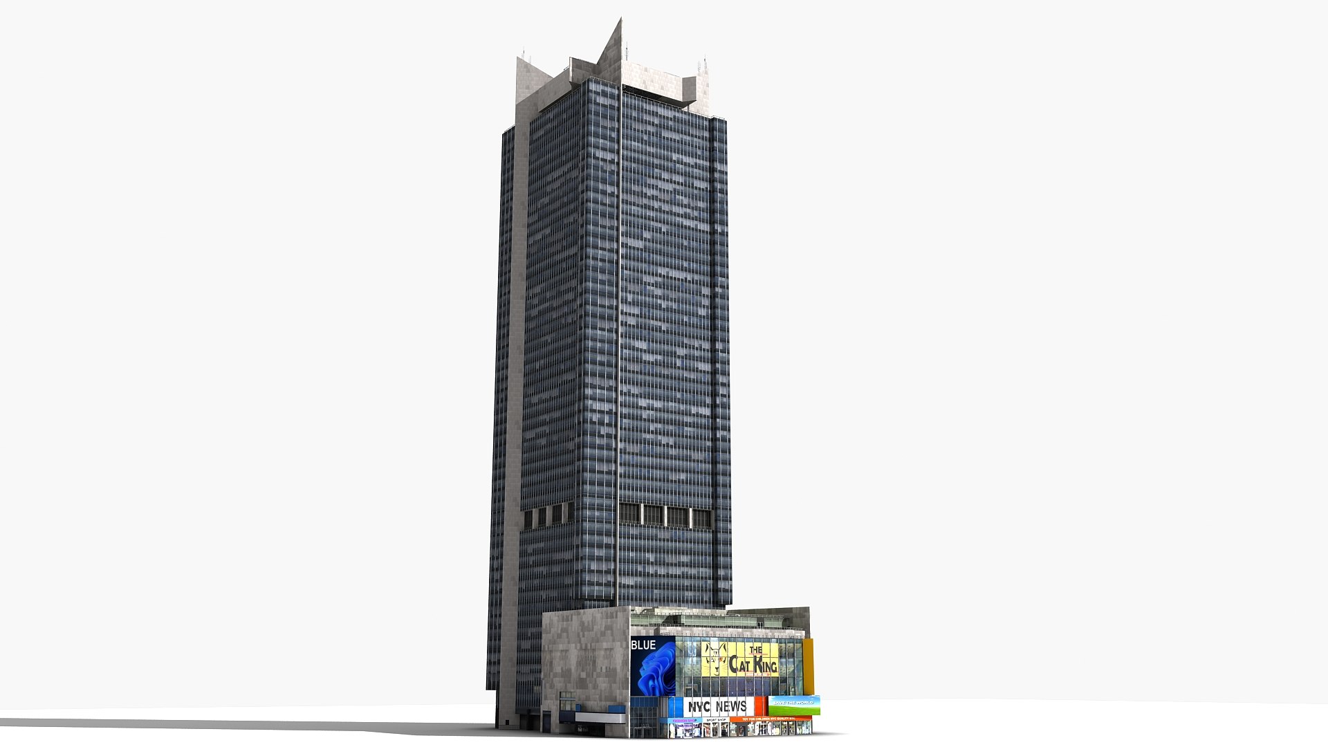 3D 1515 One Astor Building Textured Model - TurboSquid 2171223