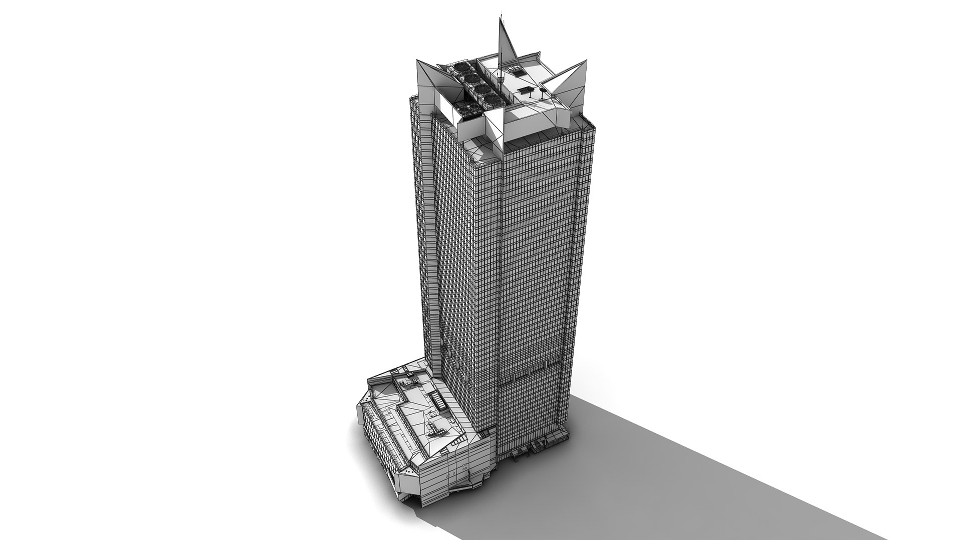 3D 1515 One Astor Building Textured Model - TurboSquid 2171223