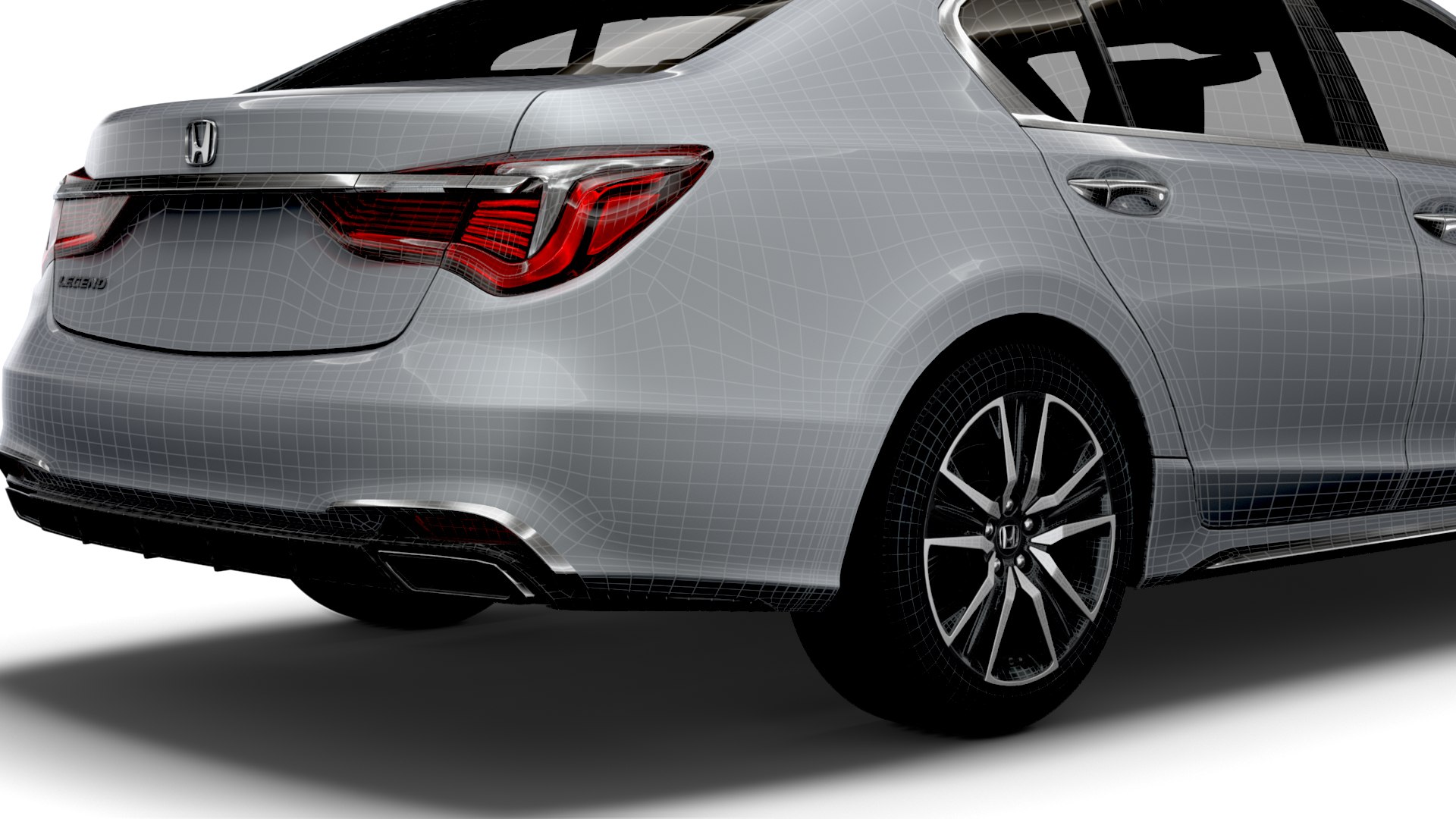 Honda legend 2021 3D model - TurboSquid 1687809