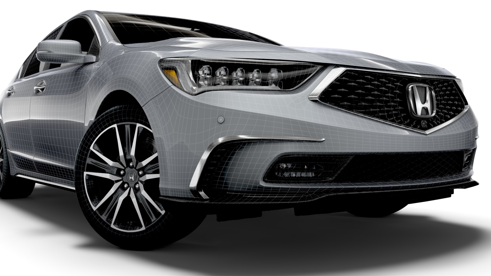 Honda legend 2021 3D model - TurboSquid 1687809