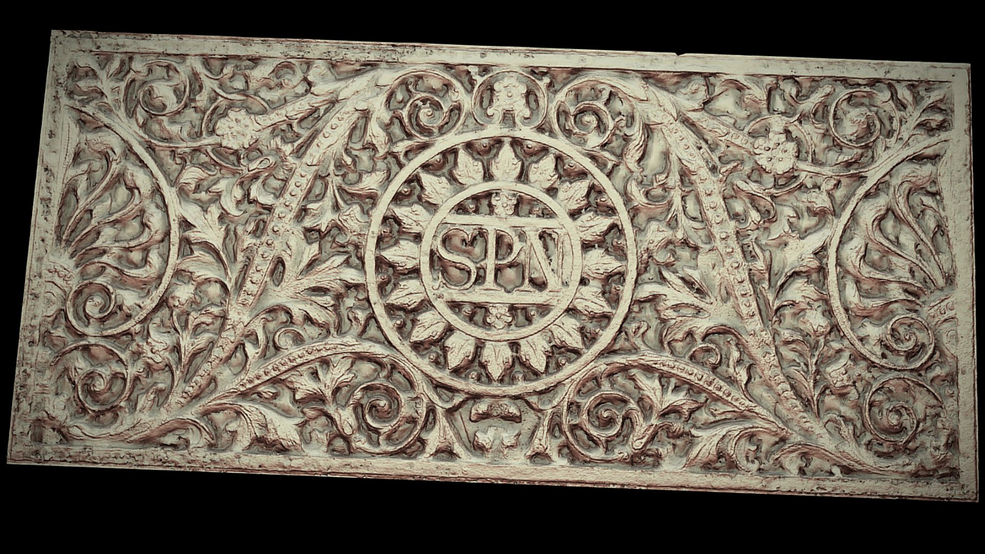 3D Ornament Grate Floor Church Panel Photogrammetry - TurboSquid 2300940