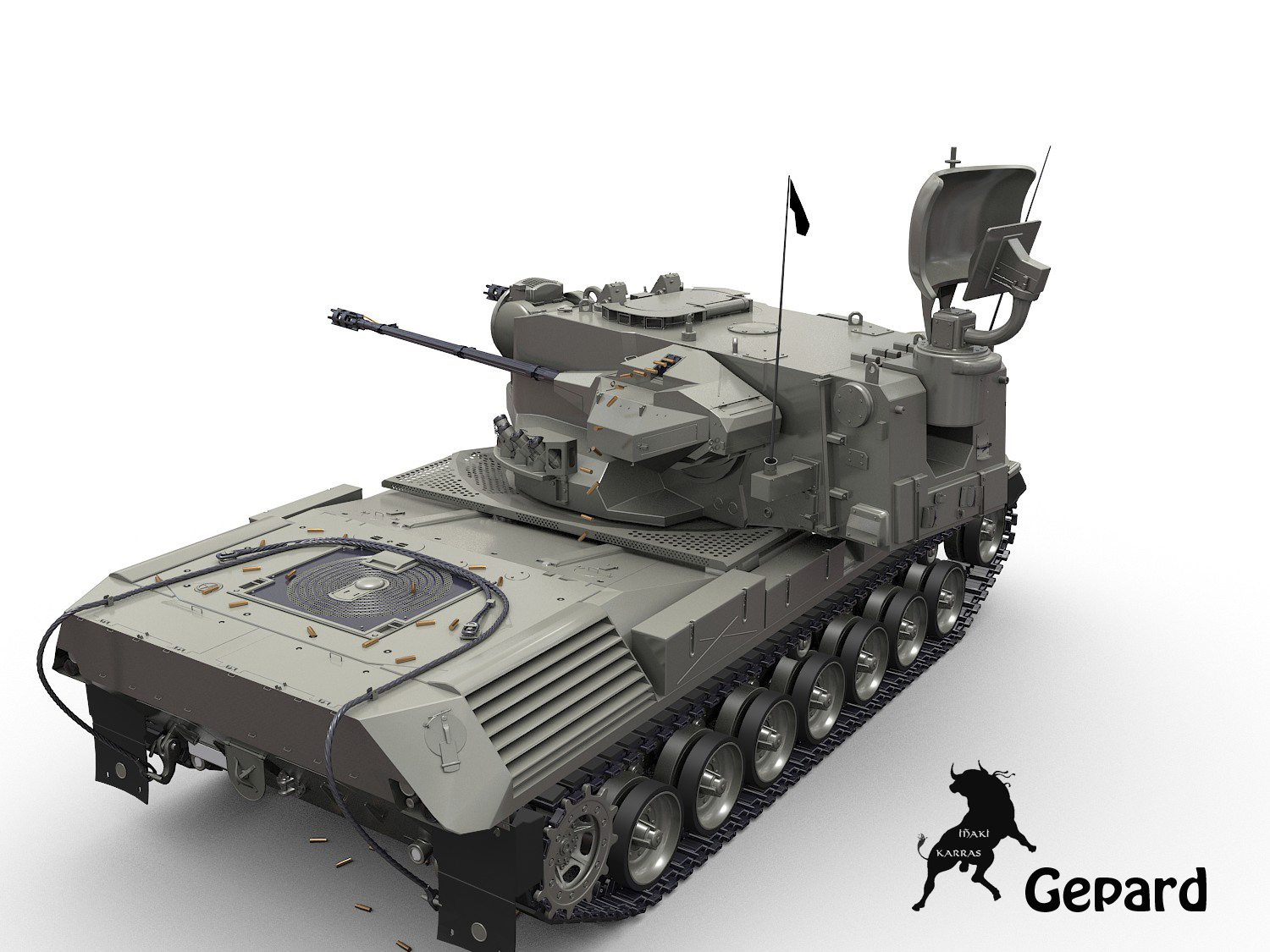 Gepard Model 3D - TurboSquid 719850