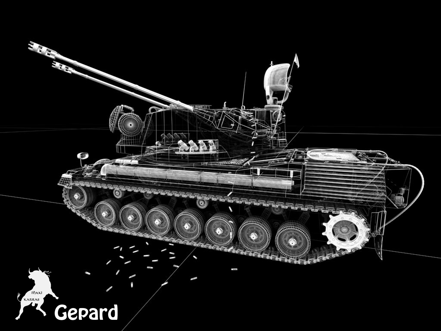 Gepard Model 3D - TurboSquid 719850
