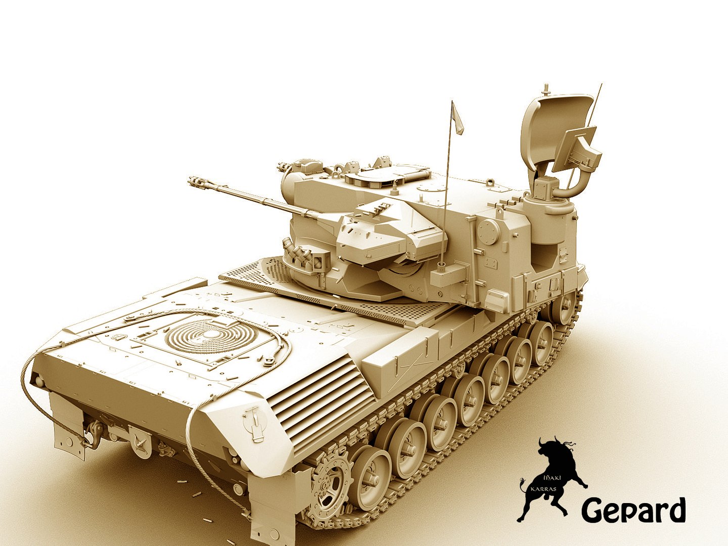 3d Model Tank