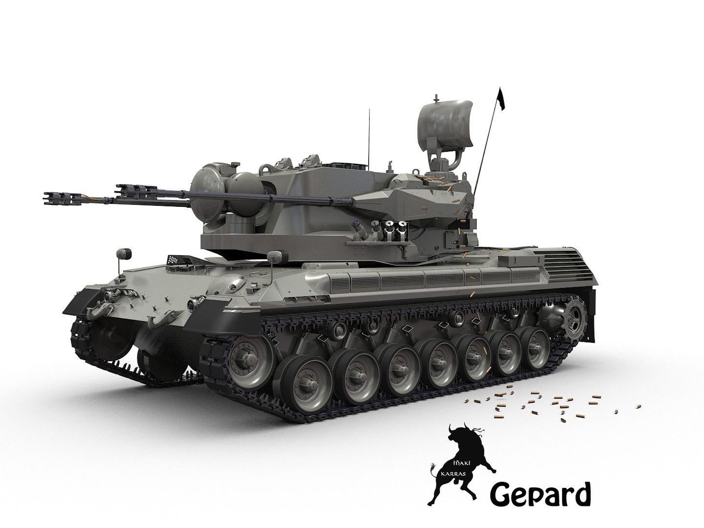 Gepard Model 3D - TurboSquid 719850