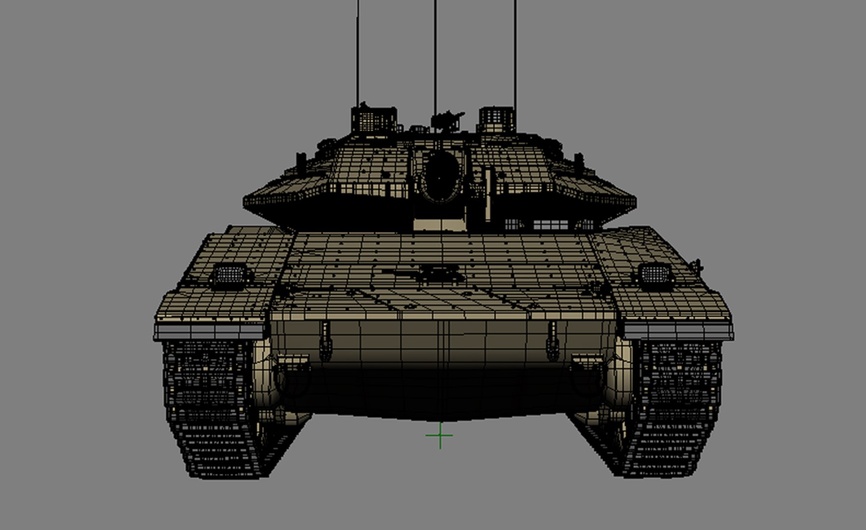 Merkava 4 3d Model