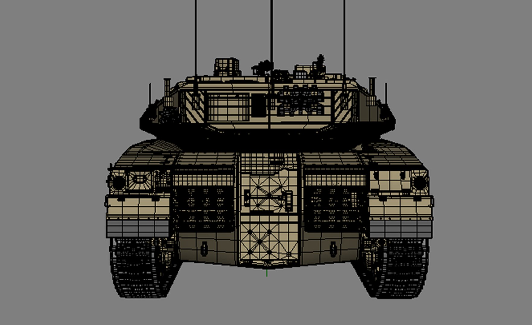 Merkava 4 3d Model