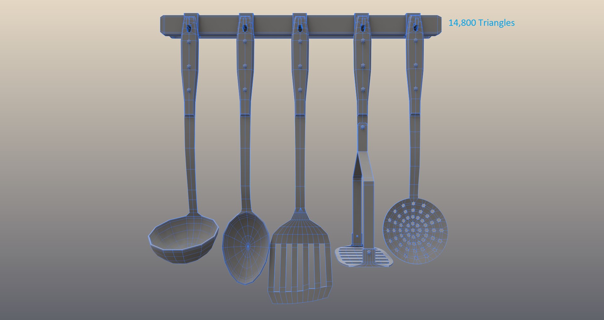 Kitchen Tool Set 3D - TurboSquid 1348743