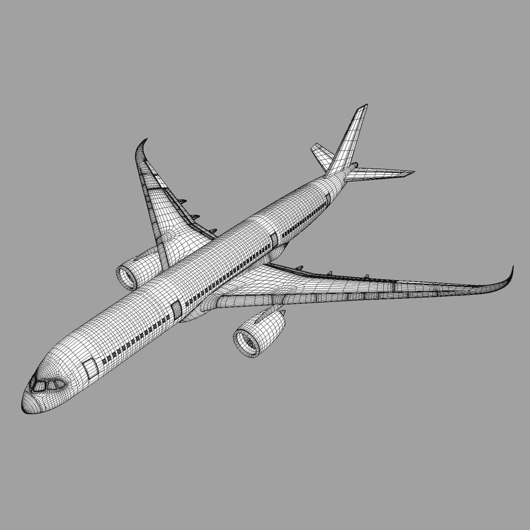 Airbus A350 Discount Price 3d Model