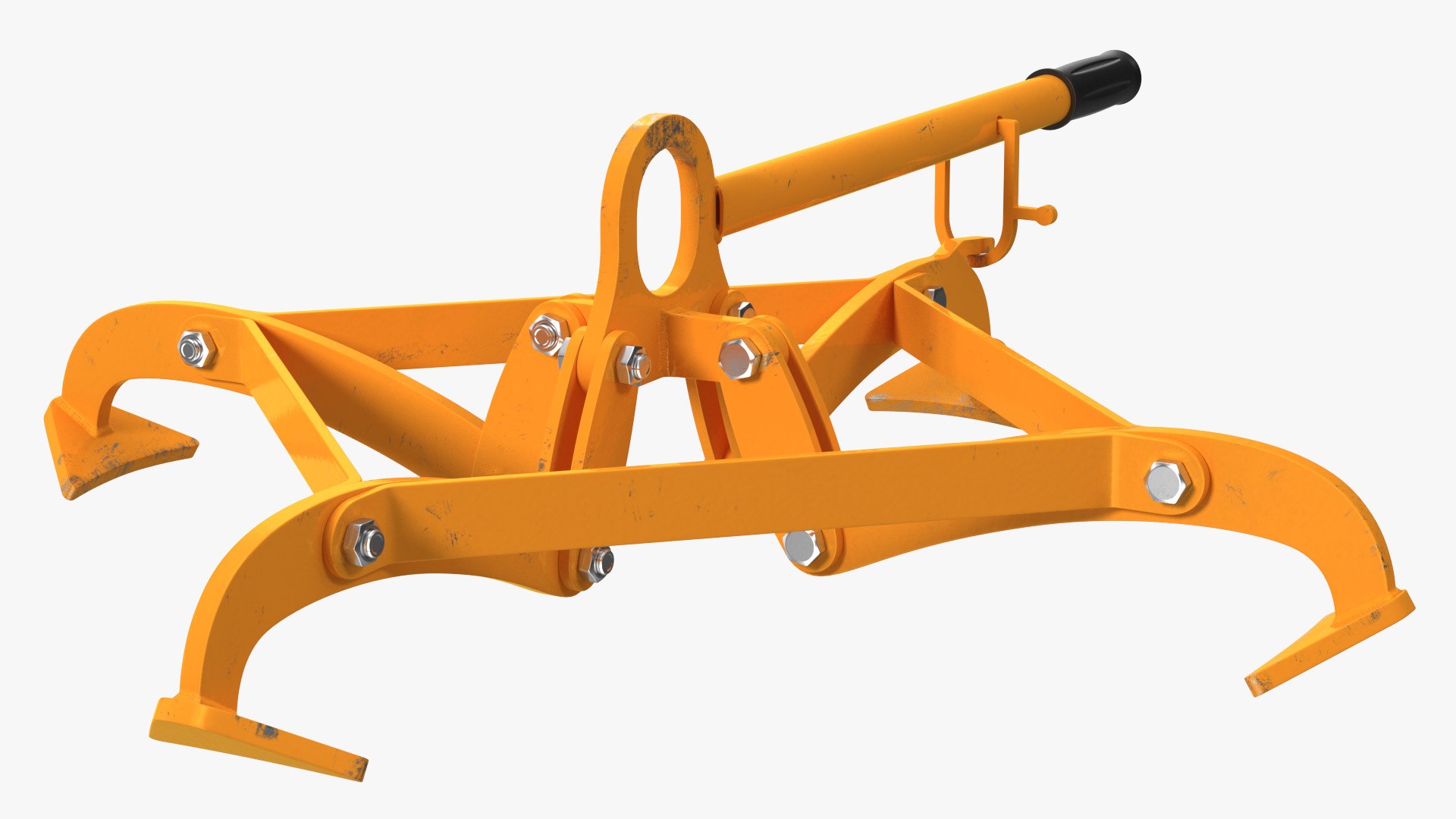 3D Semi Automatic Vertical Drum Lifting Tongs - TurboSquid 1745072