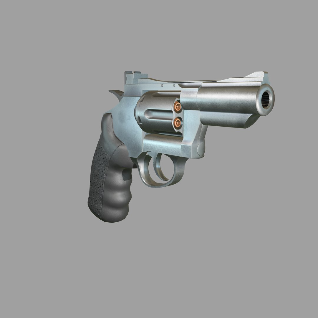 3D Revolver 38 Model - TurboSquid 1527927