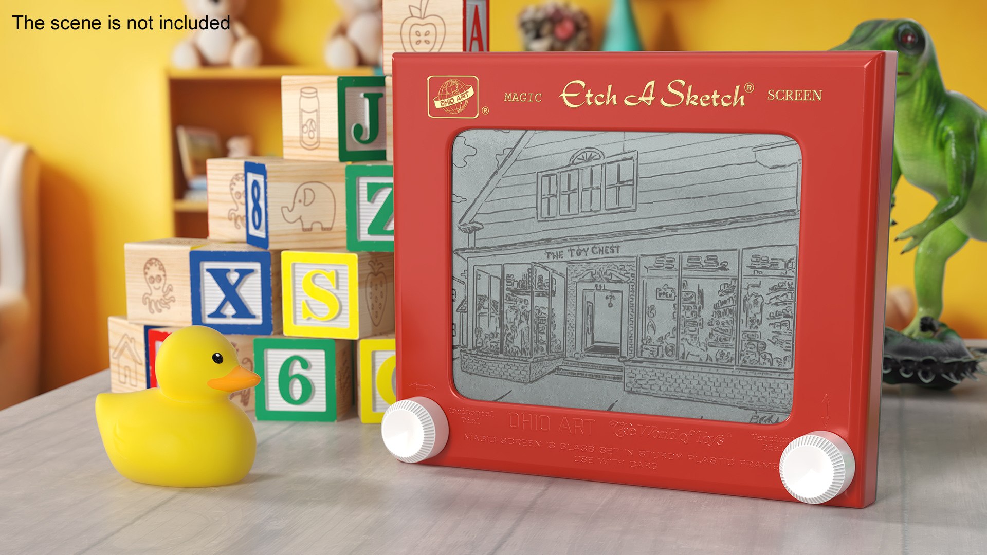 3D Etch A Sketch Drawing Toy New Model - TurboSquid 2374897