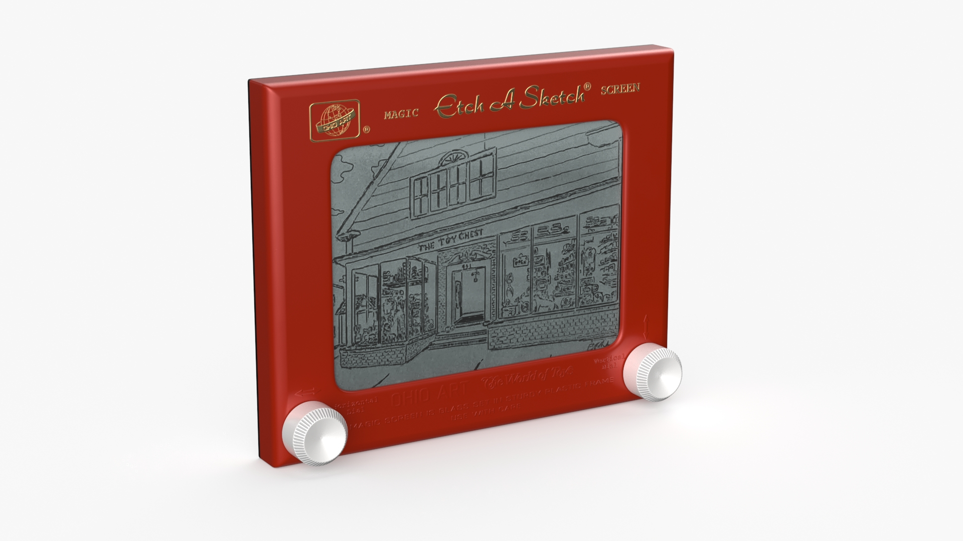 3D Etch A Sketch Drawing Toy New Model - TurboSquid 2374897