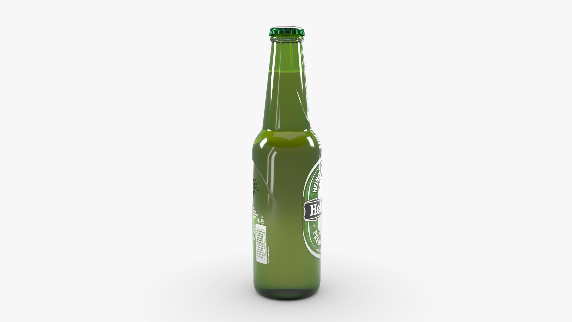 Heineken Lager Beer 3D model - TurboSquid 1914037