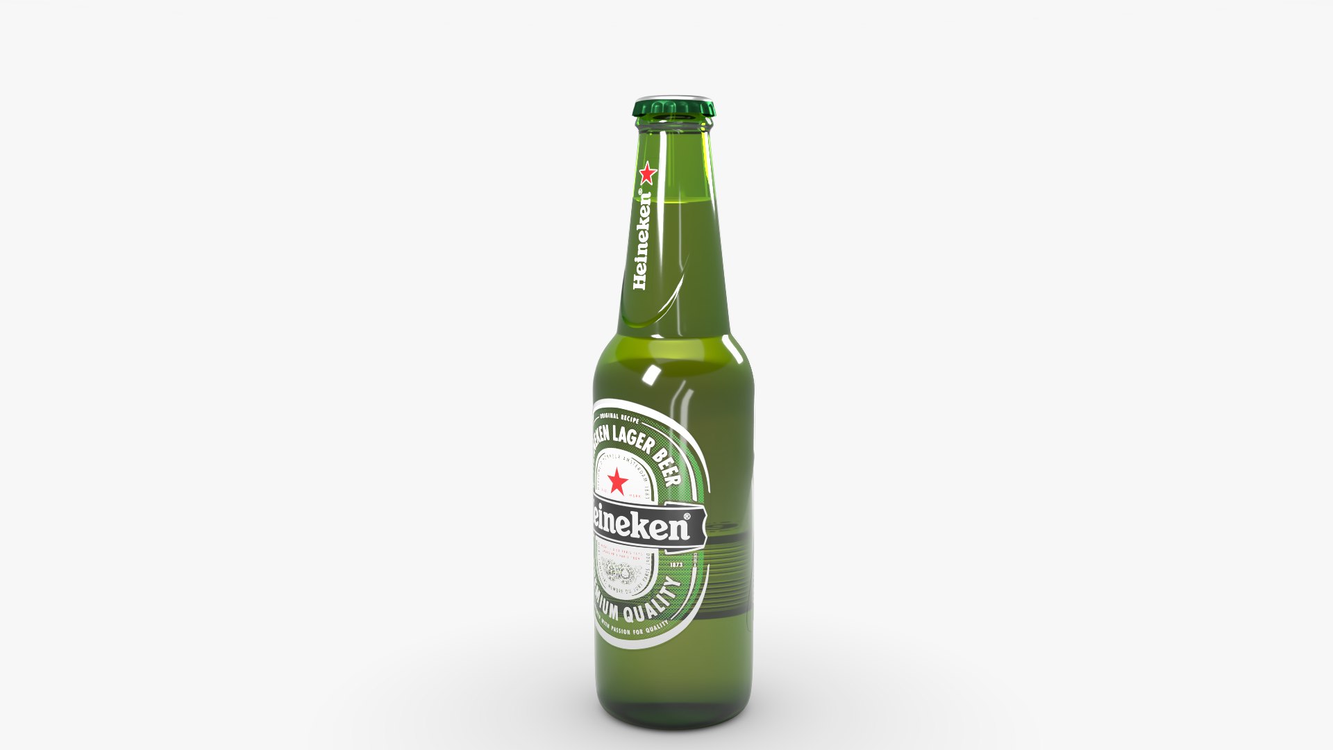 Heineken Lager Beer 3D model - TurboSquid 1914037