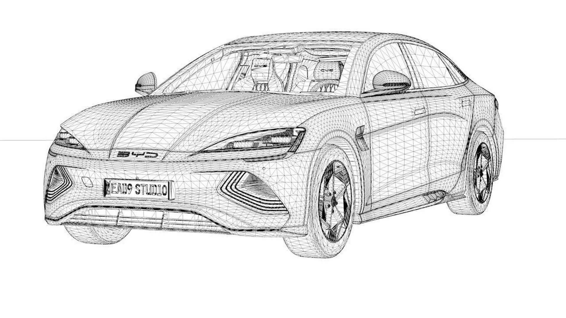 3D BYD Seal 2024 - TurboSquid 2352622