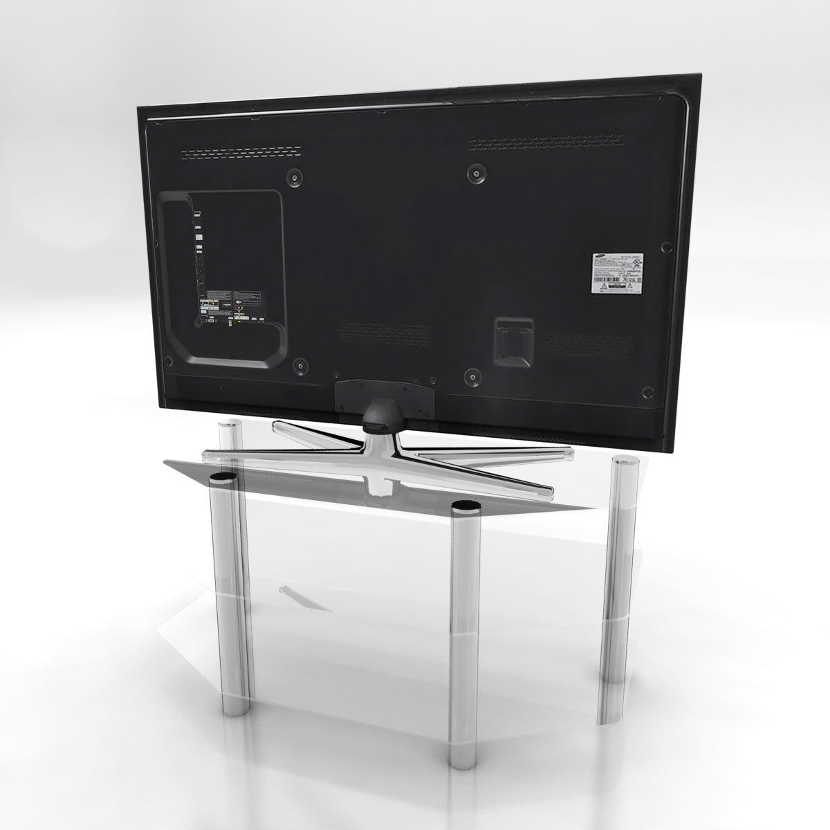 samsung d8000 tv stands 3d model