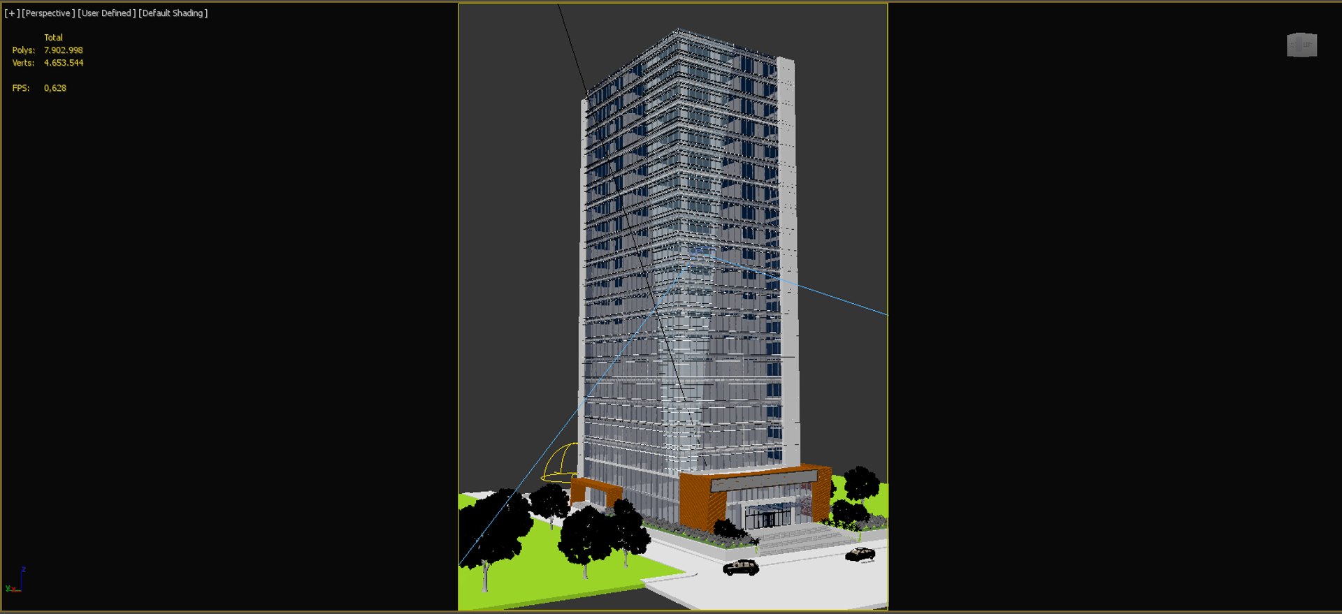 Business Building - 3D Model - TurboSquid 1625501