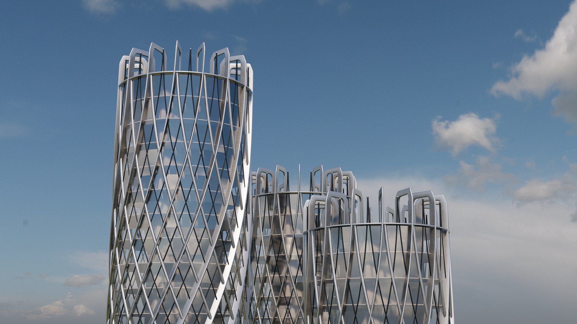 3D Buildings Future Model - TurboSquid 1623092