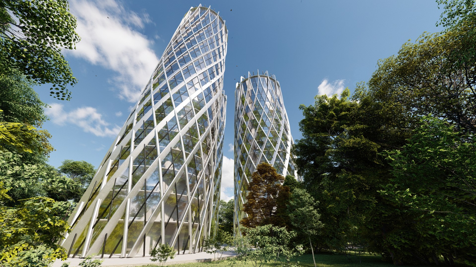 3D Buildings Future Model - TurboSquid 1623092