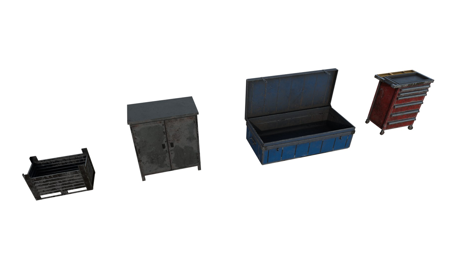 Junk Prop Pack Model - TurboSquid 2109634