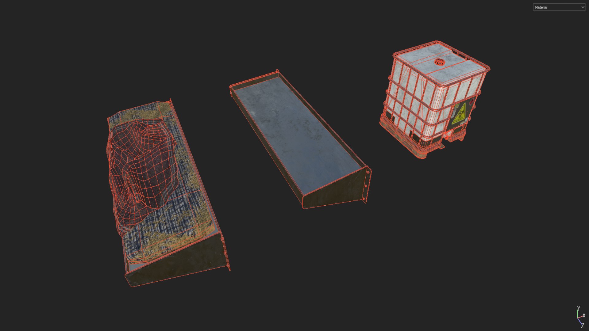 Junk Prop Pack Model - TurboSquid 2109634