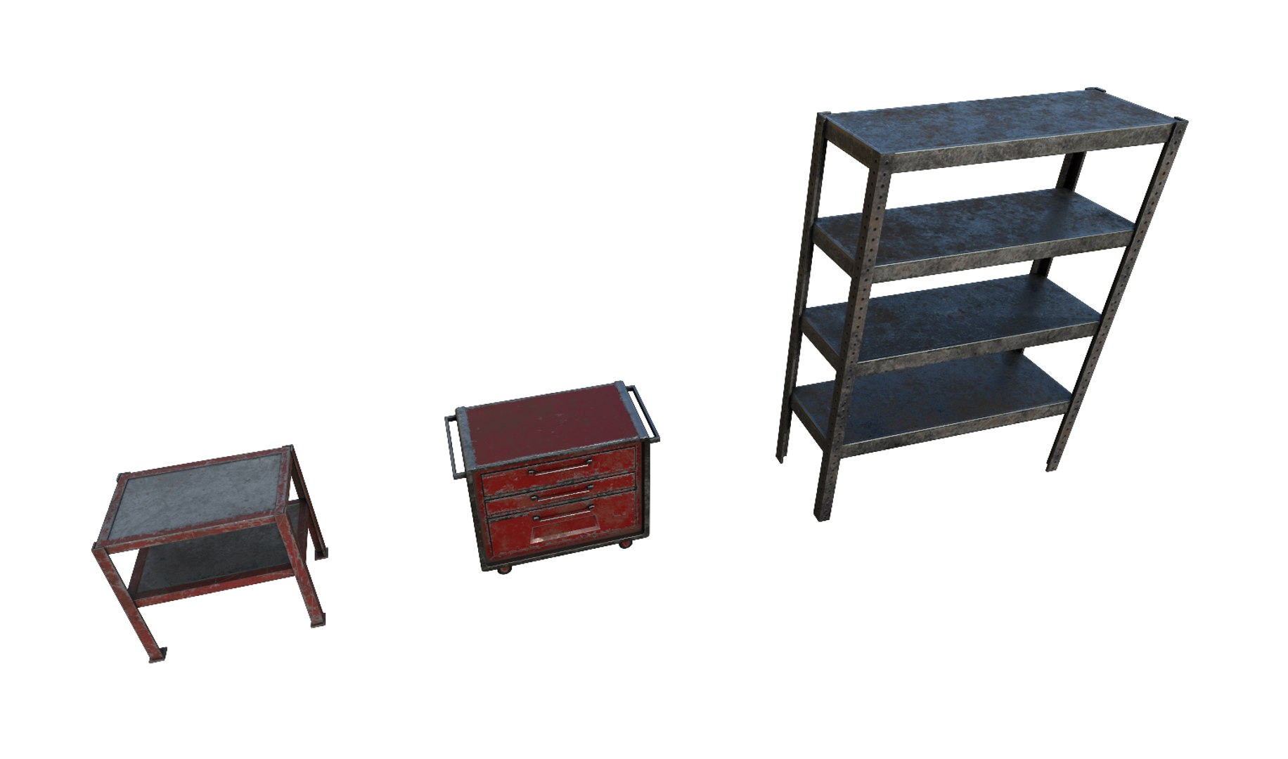 Junk Prop Pack Model - TurboSquid 2109634