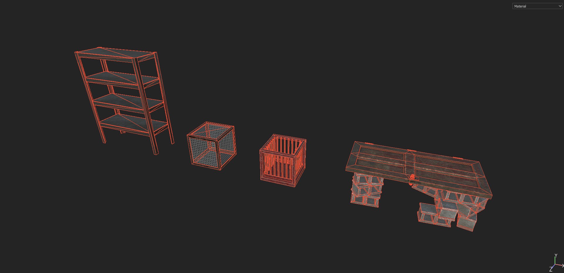 Junk Prop Pack Model - TurboSquid 2109634