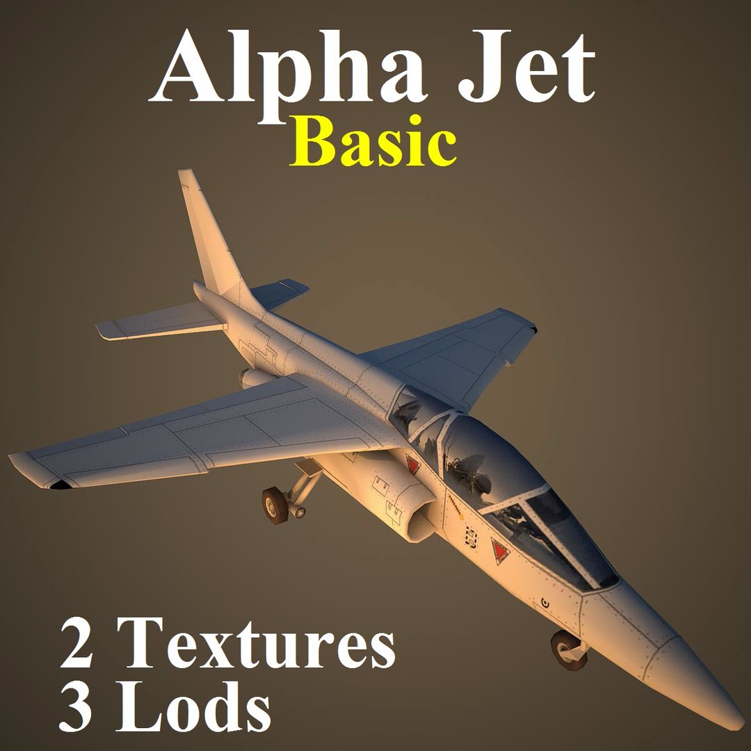 Alpha Jet Basic Aircraft Max